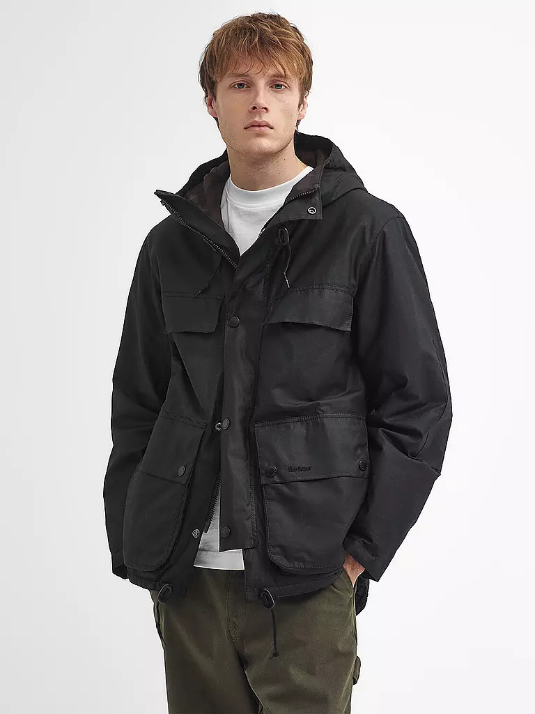 BARBOUR Jacke DURHAM schwarz